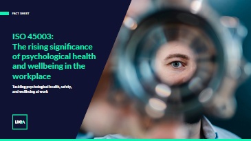 ISO 45003: Psychological health & wellbeing in the workplace | LRQA UK
