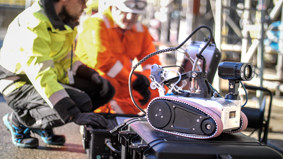 LRQA voert inspectie uit met robots bij SABIC, Bergen op Zoom | LRQA